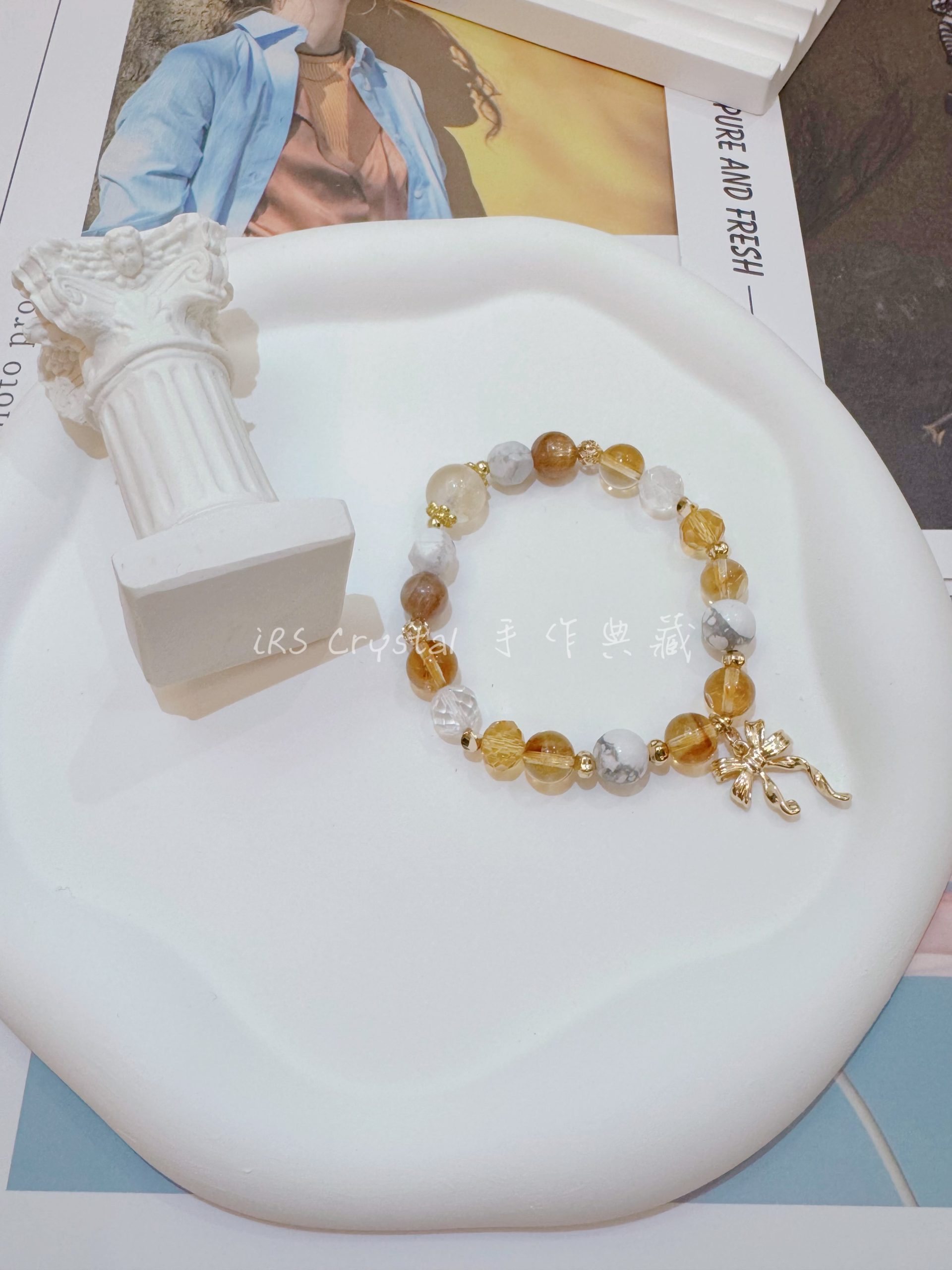 K424陽光織語｜Sunlight Whisper - iRS Crystal 手作典藏